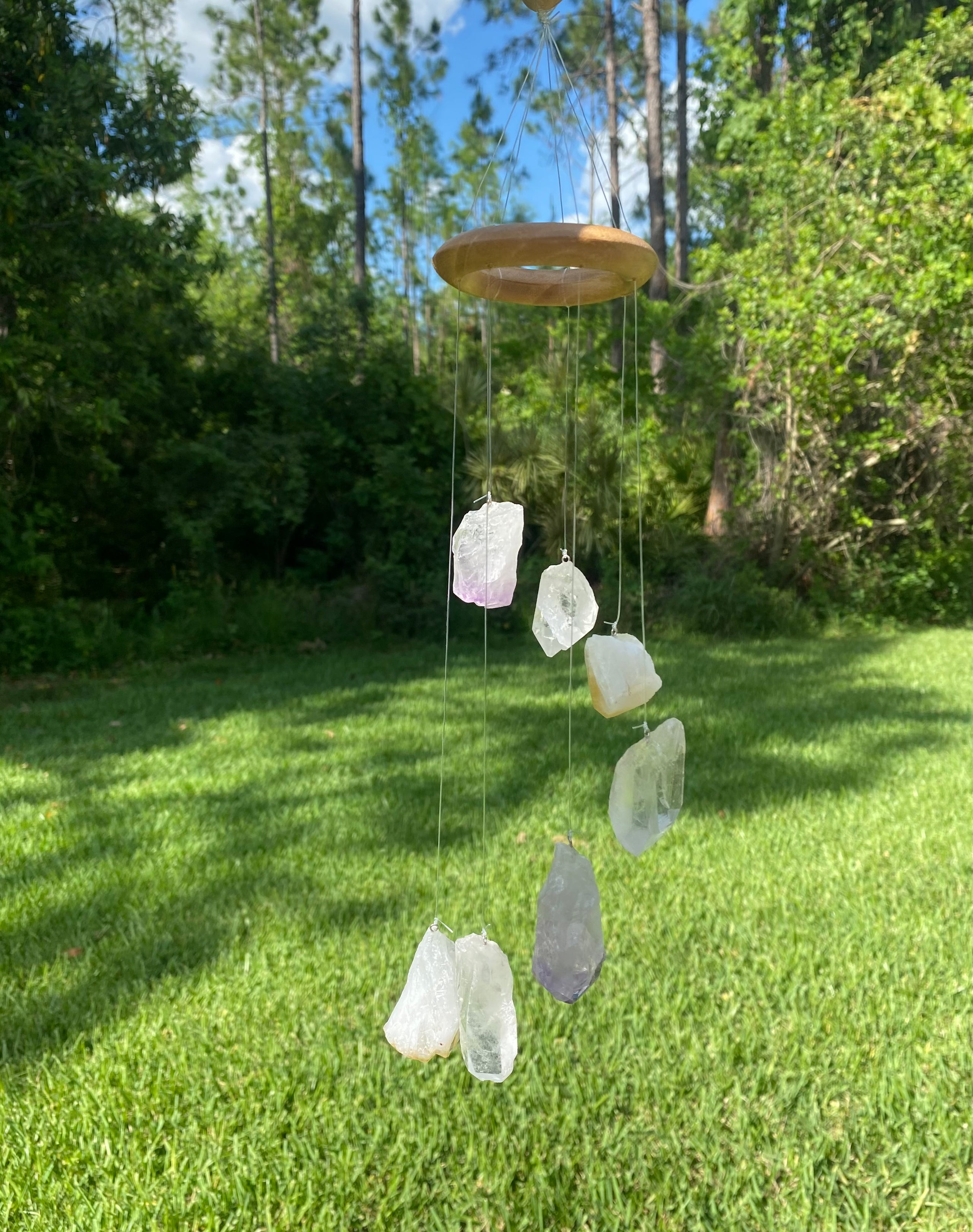 PRE-ORDER Crystal Wind Chimes CQ/AM/CIT